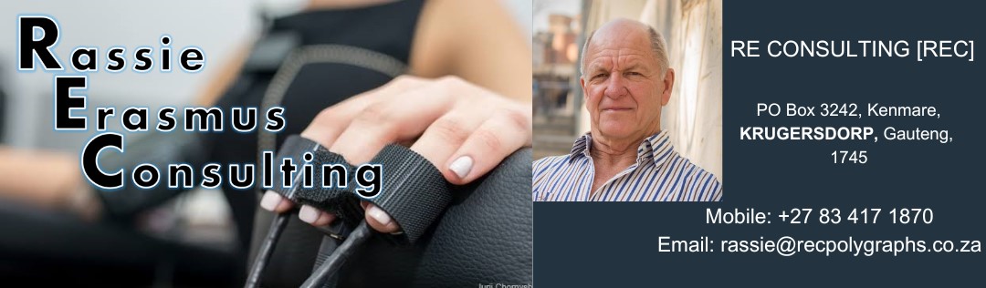 Rassie Erasmus Consulting – Forensic | Psycho | Physiologist